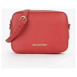 Mini Bag Valentino BAGS "BRIXTON", Damen, Gr. B/H/T: 6cm x 17cm x 23cm, rot, Lederimitat, Taschen, Damen Handtasche, Kamerabag mit Logoverzierung