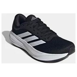 Laufschuh Adidas PERFORMANCE "RESPONSE RUNNER 2", Damen, Gr. 43, core schwarz, ftwr wei&szlig;, matte silber, Synthetik, Textil, Schuhe Laufschuh