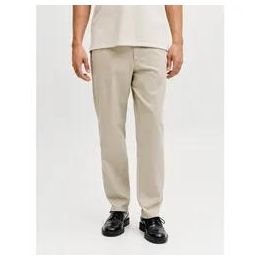 Jack & Jones Chinos JACK & JONES "JPSTOLLIE DYLAN CHINO", Herren, Gr. 29, L&auml;nge 30, string, Web, Obermaterial: 98% Baumwolle, 2% Elasthan, unifarben, regular fit lang, Hosen, Baumwollmischung, regular fit