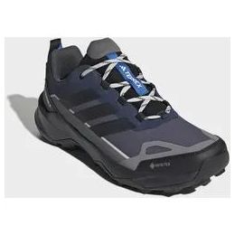 Wanderschuh Adidas TERREX "TERREX SKYCHASER AX5 GORE-TEX", Damen, Gr. 43, core schwarz, grau four, carbon, Synthetik, Textil, Schuhe Wanderschuh, wasserdicht dank Gore-Tex Membrane