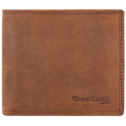GreenLand Nature Wallet 'Montenegro' male Brown size One Size