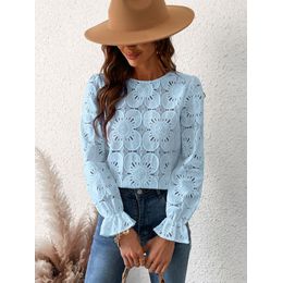 Cupshe Bluse 'CAA04D2F027SS' Damen Gr&ouml;&szlig;e S hellblau