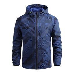 YOUTHUP Outdoor jacket male Blue size XL