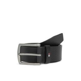 Tommy Hilfiger Belt 'Denton Pebble 4.0' male Black size 100