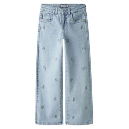 name it Jeans "Rose" - Comfort fit - in Hellblau - 21% | Gr&ouml;&szlig;e 128 | Kinderjeans