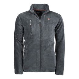 ANAPURNA Fleecejacke "Utah" in Anthrazit - 65% | Gr&ouml;&szlig;e M | Herren-pullover-sport