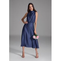 Swing Kleid in Dunkelblau - 71% | Gr&ouml;&szlig;e 38 | Damen-kleider