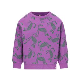 The New Chapter Sweatshirt "Bobbie" in Lila - 50% | Gr&ouml;&szlig;e 116 | Kinder-sweatshirts-jacken