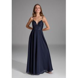 Swing Kleid in Dunkelblau - 65% | Gr&ouml;&szlig;e 38 | Damen-kleider