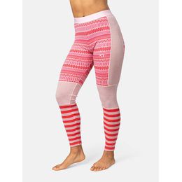 KARI TRAA Merinowoll-Thermounterhose "Akle" in Pink - 37% | Gr&ouml;&szlig;e M | Damen-sportunterwaesche