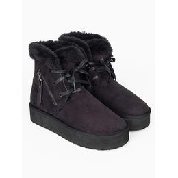 BLACKFIELD Winterboots "Celia" in Schwarz - 74% | Gr&ouml;&szlig;e 37 | Damen-stiefel