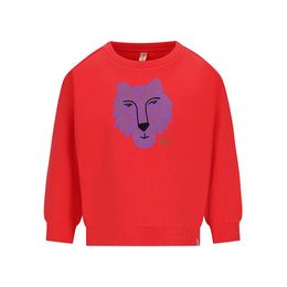 The New Chapter Sweatshirt "Bille" in Rot - 36% | Gr&ouml;&szlig;e 116 | Kinder-sweatshirts-jacken