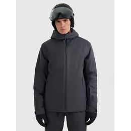 4F Ski-/ Snowboardjacke in Anthrazit - 63% | Gr&ouml;&szlig;e L | Herren-outdoorjacken