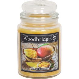 Woodbridge Duftkerze "Mango & Saffron" in Gelb - 565 g - 47% | Kerzen-vasen