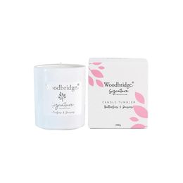 Woodbridge Duftkerze "Butterflies on Daisies" in Wei&szlig; - 250 g - 49% | Kerzen-vasen