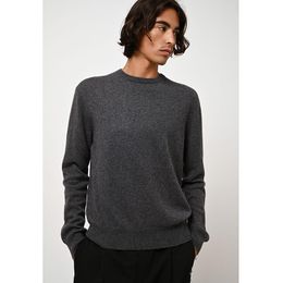 AUTHENTIC CASHMERE Kaschmir-Pullover "Aigli&eacute;re" in Anthrazit - 60% | Gr&ouml;&szlig;e L | Herren-plussize