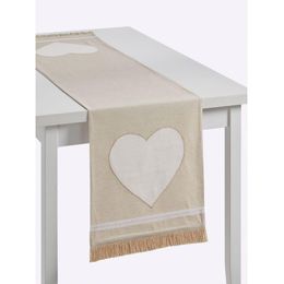 HEINE HOME Tischl&auml;ufer in Beige - 50% |