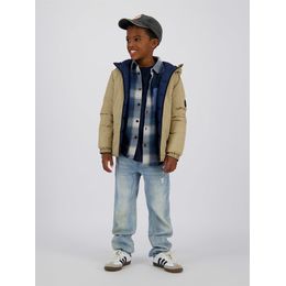 Vingino Wendejacke "Tiffon" in Dunkelblau/ Beige - 61% | Gr&ouml;&szlig;e 140 | Kinderjacken