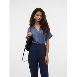 V&eacute;ro Moda Vero Moda Bluse in Blau - 52% | Gr&ouml;&szlig;e XS | Damen-blusen