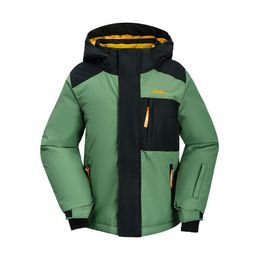 Peek U Ski-/ Snowboardjacke "Cyrus" in Gr&uuml;n - 65% | Gr&ouml;&szlig;e 104 | Kinder-outdoor-jacken