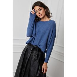 Jos&eacute;fine Pullover "Dragor" in Blau - 79% | Gr&ouml;&szlig;e L | Damen-pullover-cardigans