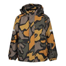ZIGZAG Ski-/ Snowboardjacke "Funzone" in Braun/ Hellbraun - 42% | Gr&ouml;&szlig;e 128 | Kinder-outdoor-jacken