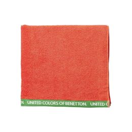 Benetton Badetuch in Orange - 41% | Gr&ouml;&szlig;e 90x160 cm | Badtextilien