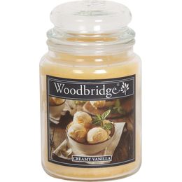 Woodbridge Duftkerze "Creamy Vanilla" in Gelb - 565 g - 51% | Kerzen-vasen