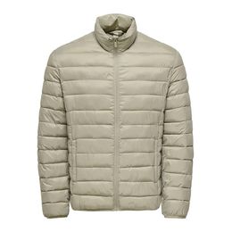 Only & Sons ONLY & SONS Steppjacke "Gavin" in Beige - 52% | Gr&ouml;&szlig;e L | Herrenjacken