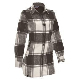 Maul Sport Funktionsbluse "Sanremo" in Grau/ Wei&szlig; - 54% | Gr&ouml;&szlig;e 42 | Damen-outdoor-tops-shirts