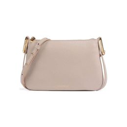 Coccinelle Leder-Umh&auml;ngetasche in Beige - (B)24 x (H)16 cm - 34% | Damen-taschen