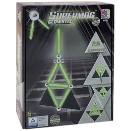 Supermag 20tlg. Magnetbauset "Supermag Glowstix" - ab 5 Jahren - 31% | Experimentieren-spielzeug