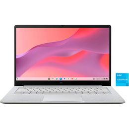 ASUS Chromebook &raquo;CX14 CX1405CKA-NK0078&laquo; 35,6 cm / 14 &prime;&prime; Intel Celeron UHD Graphics 128 GB SSD ChromeOS grau Mit dem Betriebssystem ChromeOS von Google. 