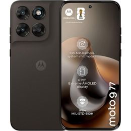 Motorola Smartphone &raquo;moto g77 256GB&laquo; PANTONE Black Olive Lange Akkulaufzeit