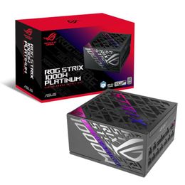 ASUS Netzteil &raquo;ROG STRIX 1000W Platinum&laquo; schwarz 80 PLUS Platin-zertifiziert: Das ROG Strix Platinum verwendet Low-ESR-Kondensatoren und Premium-