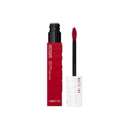 Maybelline New York Damen Maybelline NEW YORK Lippenstift &raquo;SUPER STAY MATTE INK LIPPENSTIFT&laquo; mattes Finish und h&auml;lt bis zu 16 Stunden rot
