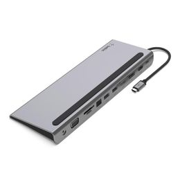 Belkin Laptop-Dockingstation &raquo;Connect USB-C 11-in-1 Multiport Dock&laquo; Fungiert auch als Laptop-St&auml;nder