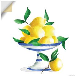 Artland Wandbild &raquo;Spanish Lemons II&laquo; Arrangements 1 Stk. tlg. als Alubild, Leinwandbild, Poster, Wandaufkleber in verschied. Gr&ouml;&szlig;en Vinyl