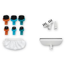 Rowenta Reinigungsb&uuml;rsten-Set Set aus Kunststoff Nylon Polyamid Polyester Polypropylen f&uuml;r Clean & Steam Multi RY85xx ZR850003 bunt Reinigungsb&uuml;rsten-Set