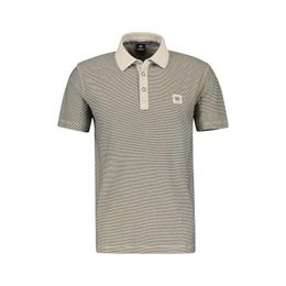 Lerros Herren Lerros Poloshirt &raquo;Poloshirt mit abgesetztem Kragen&laquo; beige 6XL