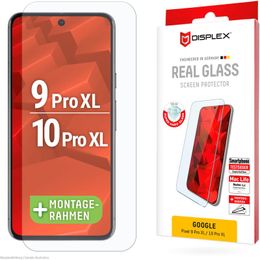 Displex Displayschutzglas &raquo;Real Glass Screen Protection&laquo; f&uuml;r Google Pixel 10 Pro XL;Google Pixel 9 Pro Displayschutzfolie, Schutzfolie, Bildschirmschutz, 
