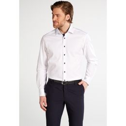 Eterna Herren Langarmhemd &raquo;MODERN FIT&laquo; NON IRON (b&uuml;gelfrei) wei&szlig; 38, Normalgr&ouml;&szlig;en