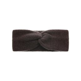 Zwillingsherz Damen Stirnband &raquo;"Classic"&laquo; Knoten vorn, Cashmere, Feinstrick