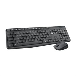 Tastatur- und Maus-Set &raquo;Wireless Combo MK235 - US-INT'L-Layout&laquo; Strapazierf&auml;hig. Einfach. Kabellos. grau Upgrade zu der Logitech MK540 Combo