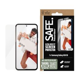 SAFE by PanzerGlass Displayschutzglas &raquo;Ultra-Wide Fit Screen Protector&laquo; f&uuml;r Samsung Galaxy A56 5G Displayschutzfolie, Schutzfolie, Bildschirmschutz, 