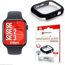 Displex Displayschutzglas &raquo;Smartwatch Glass All-In-One Protector Full Body&laquo; f&uuml;r Apple Watch SE 44 mm;Apple Watch SE 2 44 mm;Apple Watch SE 3 44 mm 