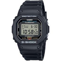 Casio G-Shock Herren Casio G-SHOCK Chronograph Quarzuhr,Armbanduhr,Herrenuhr,digital, bis 20bar wasserd. Resinarmband schwarz