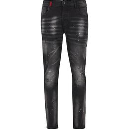2Y Premium Herren 2Y Premium Bequeme Jeans &raquo;2Y Premium CARLOS DESTROYED SLIM FIT JEANS&laquo; 38, Normalgr&ouml;&szlig;en