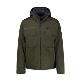 Lerros Herren Lerros Outdoorjacke &raquo;Fieldjacket mit Kapuze, gef&uuml;ttert&laquo; mit Kapuze gr&uuml;n XL
