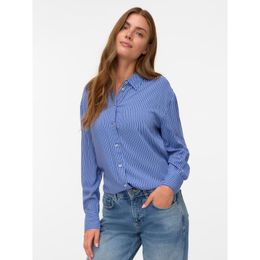 V&eacute;ro Moda Vero Moda Damen Langarmbluse &raquo;VMALICE LS SHIRT WVN GA NOOS&laquo; wei&szlig; XS (34)